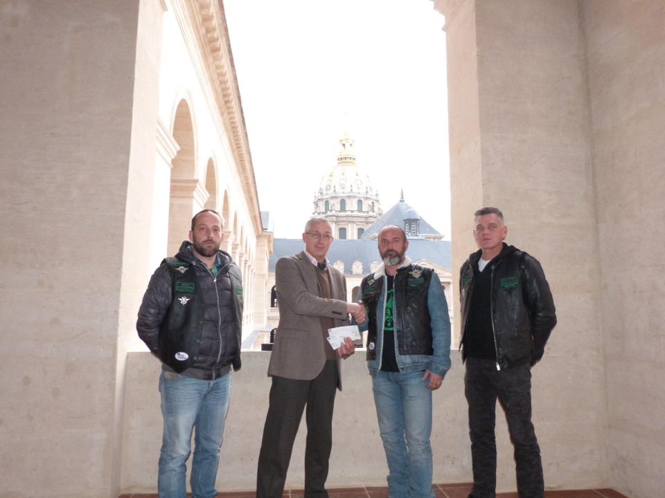 Remise de chèque des French Army Vets (16 novembre 2017) | Terre Fraternité