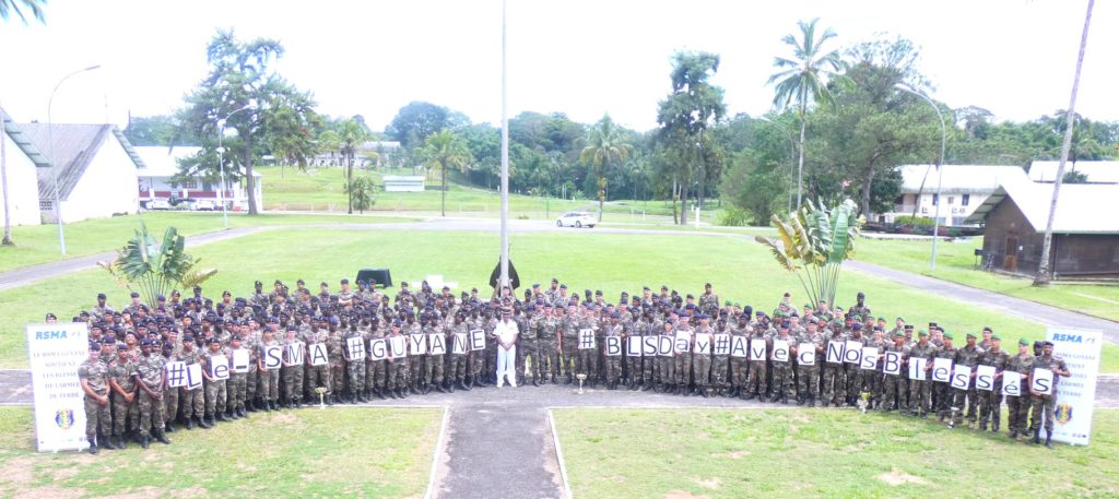 Merci au Régiment du service militaire adapté de Guyane (22-23 juin ...